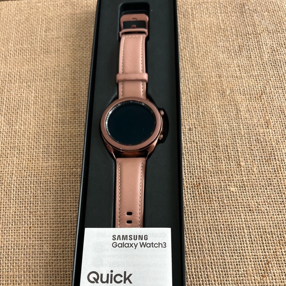 Samsung | Accessories | Samsung Galaxy 3 Smart Watch Rosegold Verizon ...